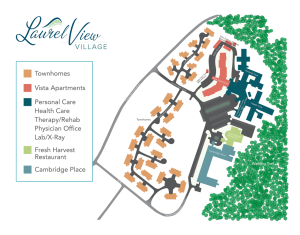 Campus Map & Gallery – Laurel View Village